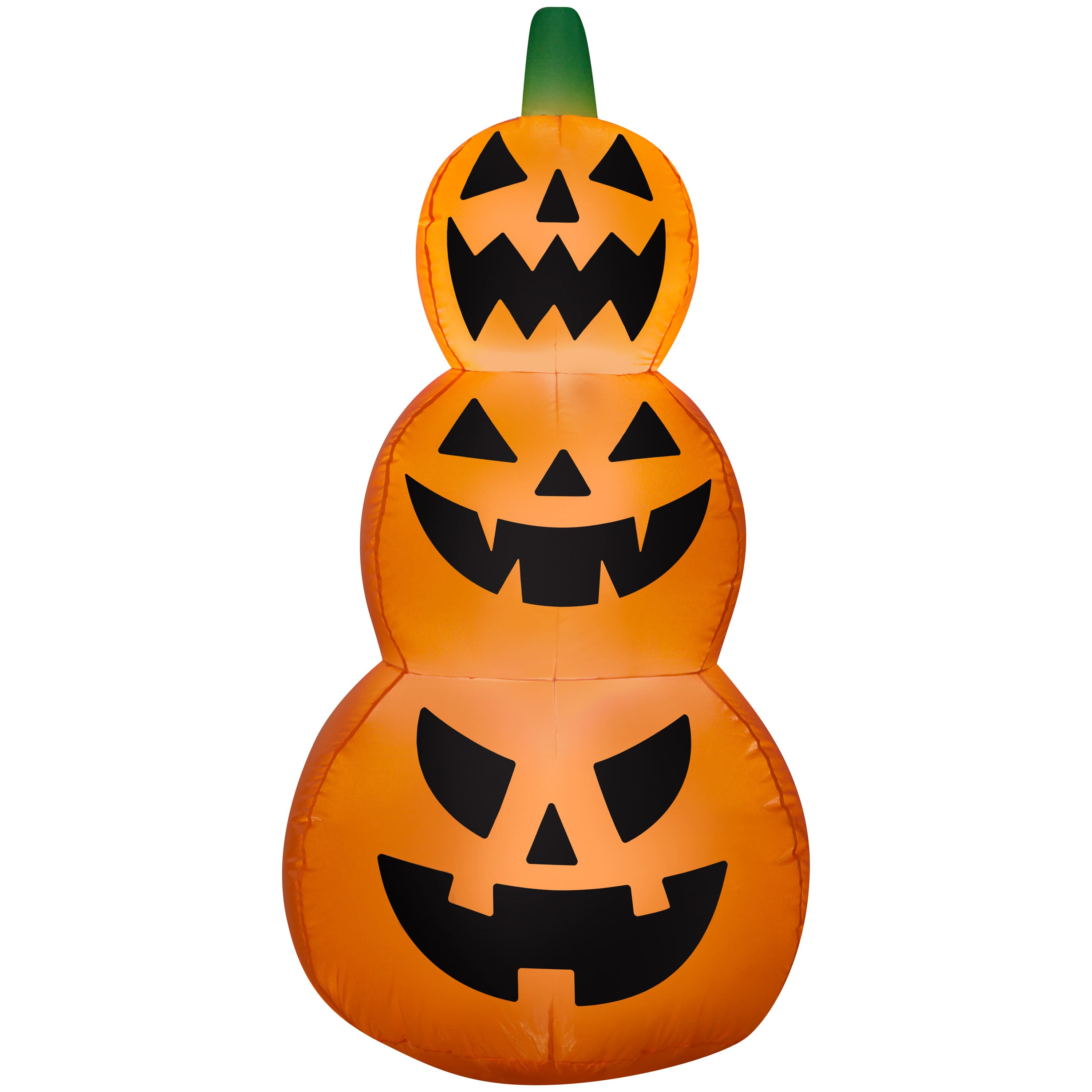 4ft. Airblown® Inflatable Halloween Jack-O-Lantern Stack | Michaels