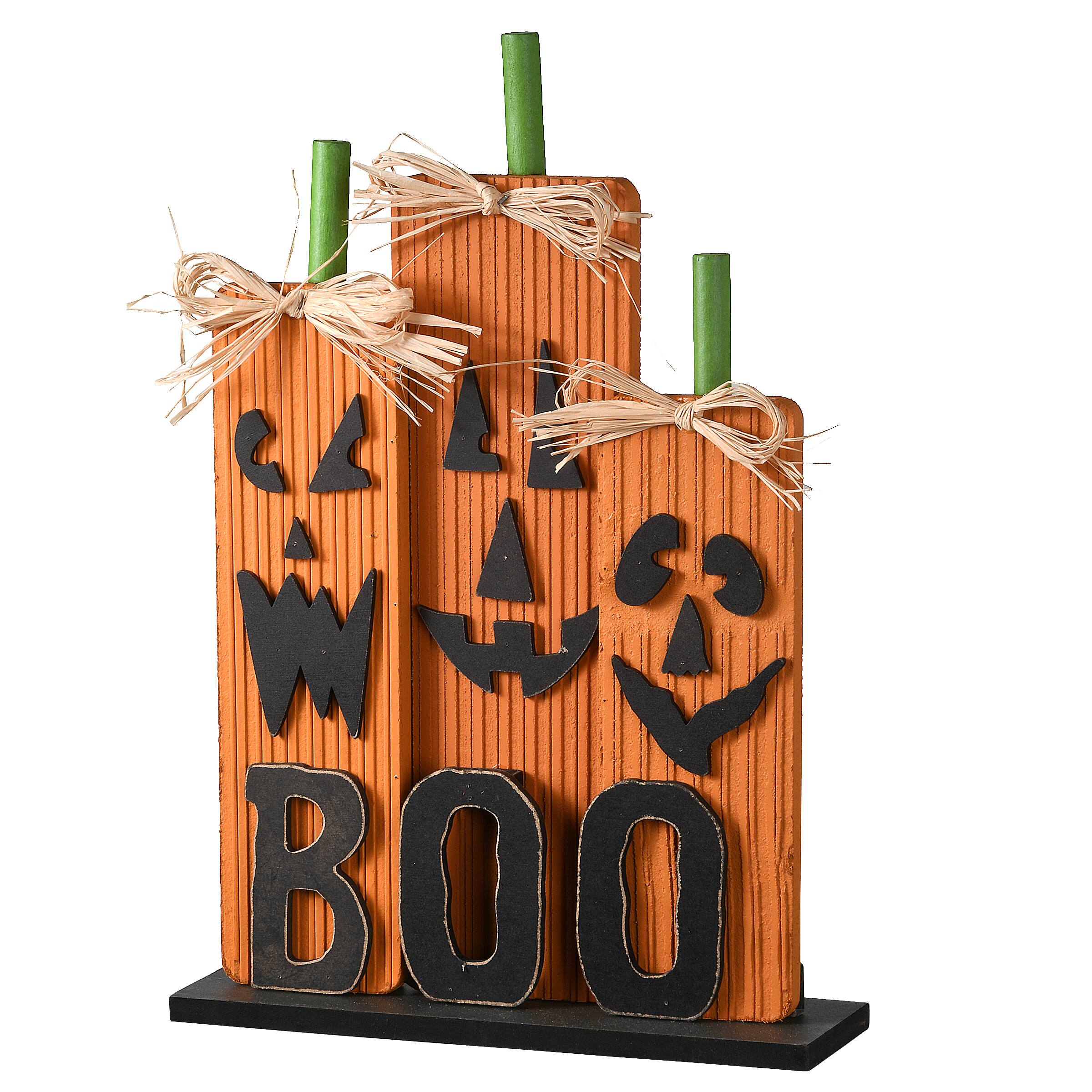 13" Wooden Boo Tabletop Sign | Michaels
