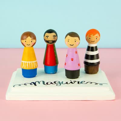 Wooden Family Portrait | Projects | Michaels