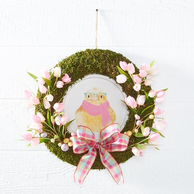 Hipster Chick Easter Wreath | Projects | Michaels