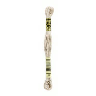 DMC® 6 Strand Embroidery Floss, Brown, Color: 5 Light Driftwood | Michaels