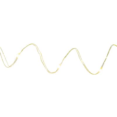Shimmer Lights™ Gold LED String Lights By Ashland® | Michaels