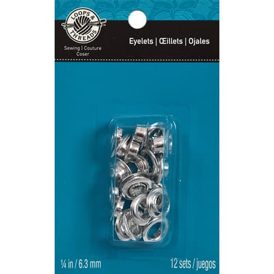 1/4" Eyelets by Loops & Threads™ | Michaels