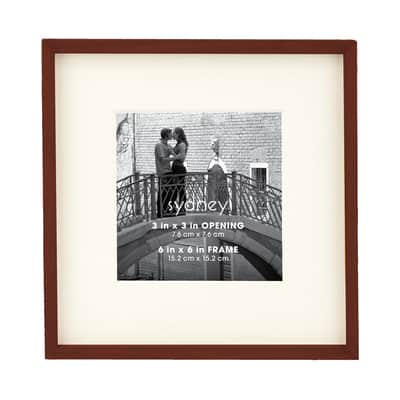 Coffee Sydney Frame with Mat by Aaron Brothers | Michaels