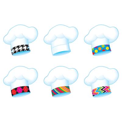 Trend Enterprises® Chef's Hats The Bake Shop™ Classic Accents® Variety ...