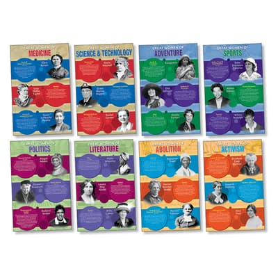 Great Women of America Bulletin Board Set | Michaels