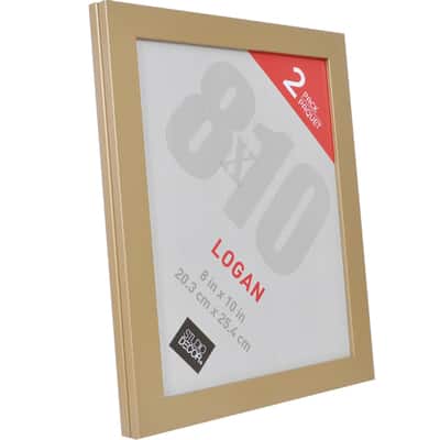 2 Pack Logan Tabletop Frames by Studio Décor®, Size: 8" x 10", Color ...