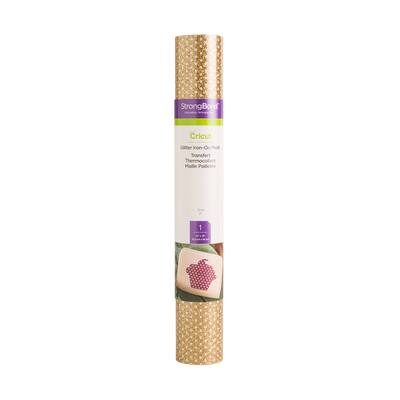 Cricut® Glitter Iron-On Mesh, Color: Gold | Michaels