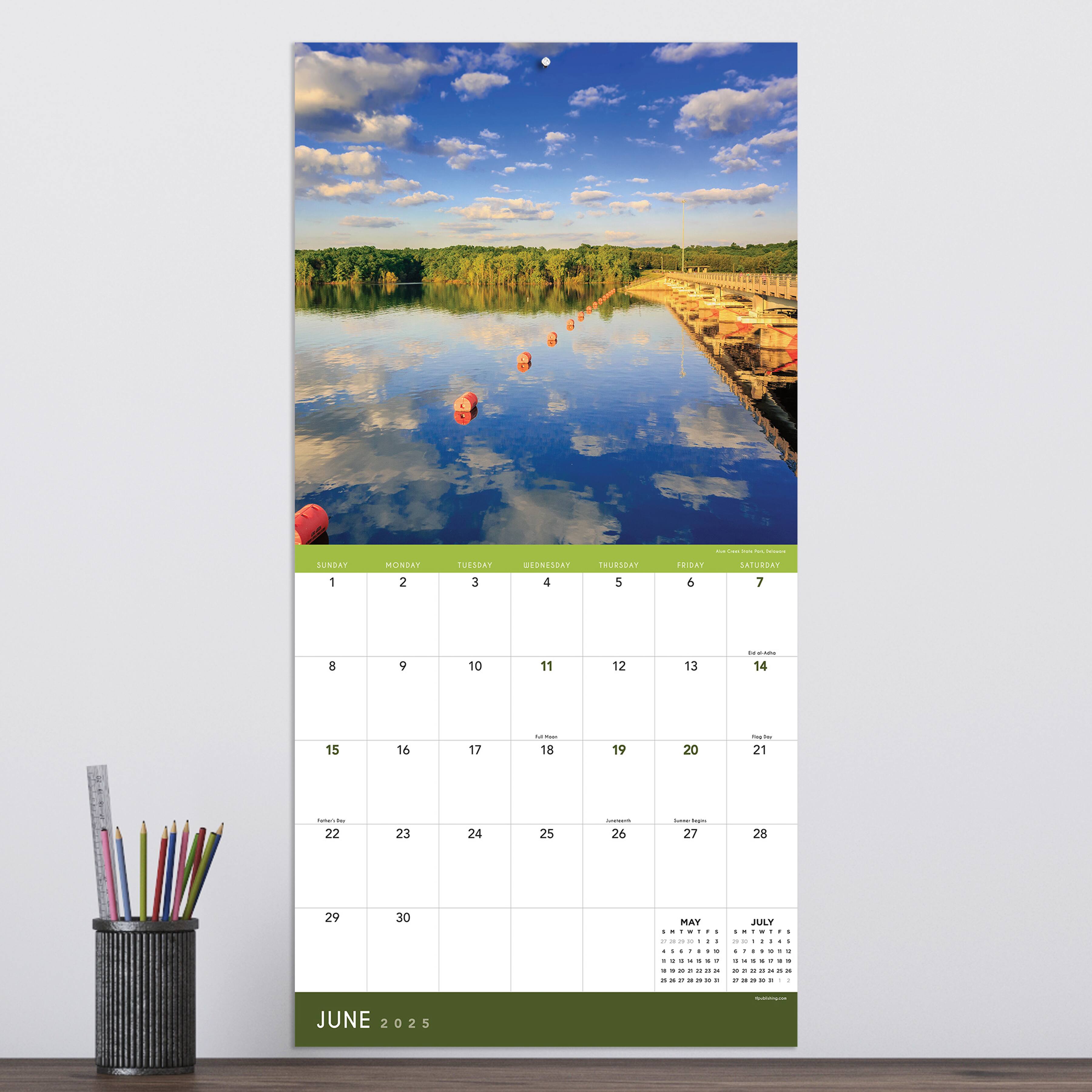 TF Publishing 2025 Ohio Wall Calendar | Michaels