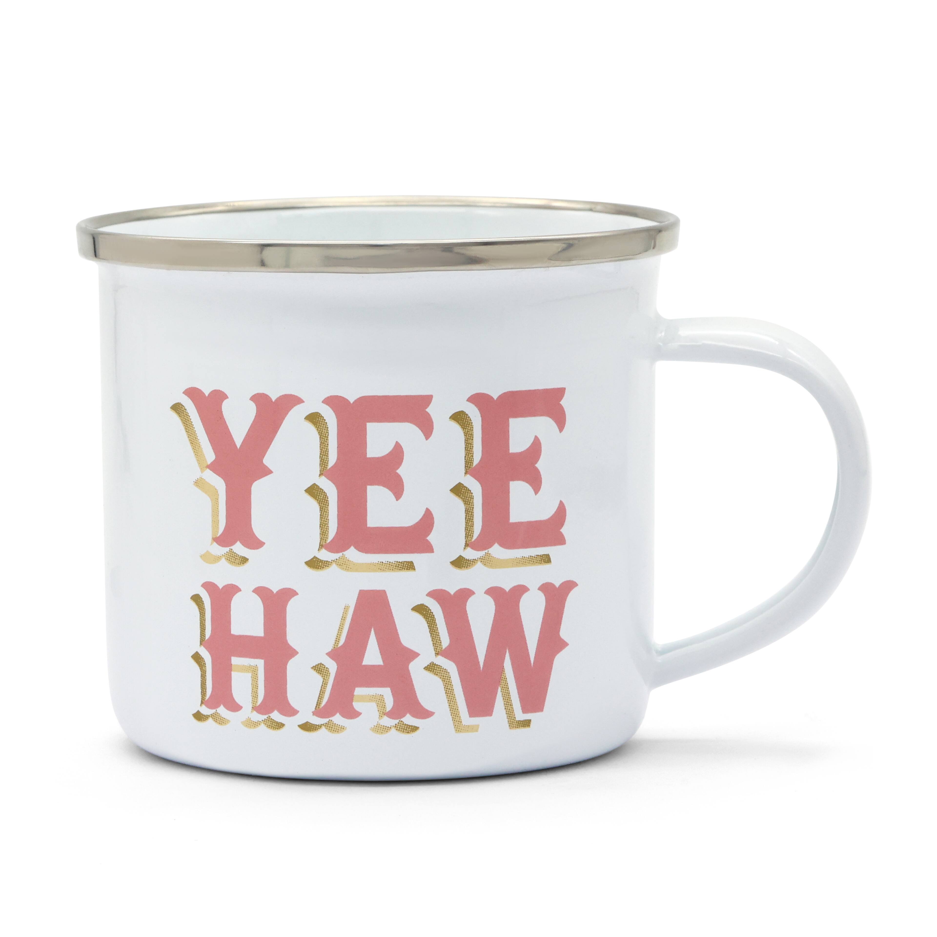 Assorted 10oz. Western Enameled Metal Cup, 1pc. by Fab Finds | Michaels