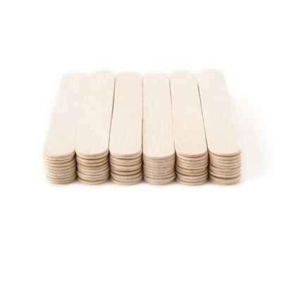 12 Packs: 60 ct. (720 total) Jumbo Wood Craft Sticks by Creatology ...