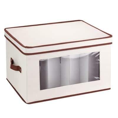 Honey Can Do Natural Canvas Window Storage Box | Michaels