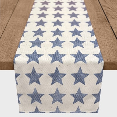 Gradient Stars Poly Twill Table Runner | Michaels