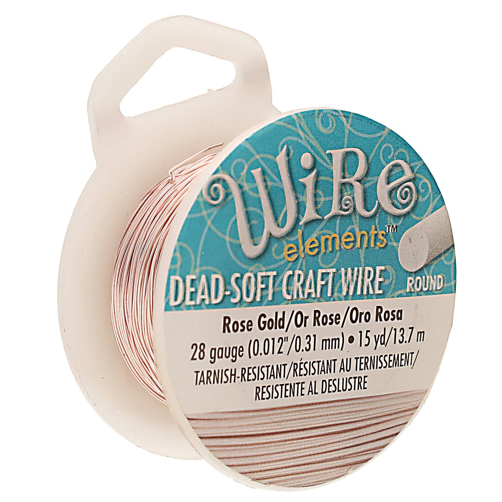 The Beadsmith® Wire Elements™ 28 Gauge Tarnish Resistant Soft Temper Wire, 15yd. | Michaels