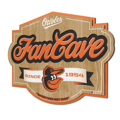 MLB Fan Cave Sign, Color: Baltimore Orioles | Michaels