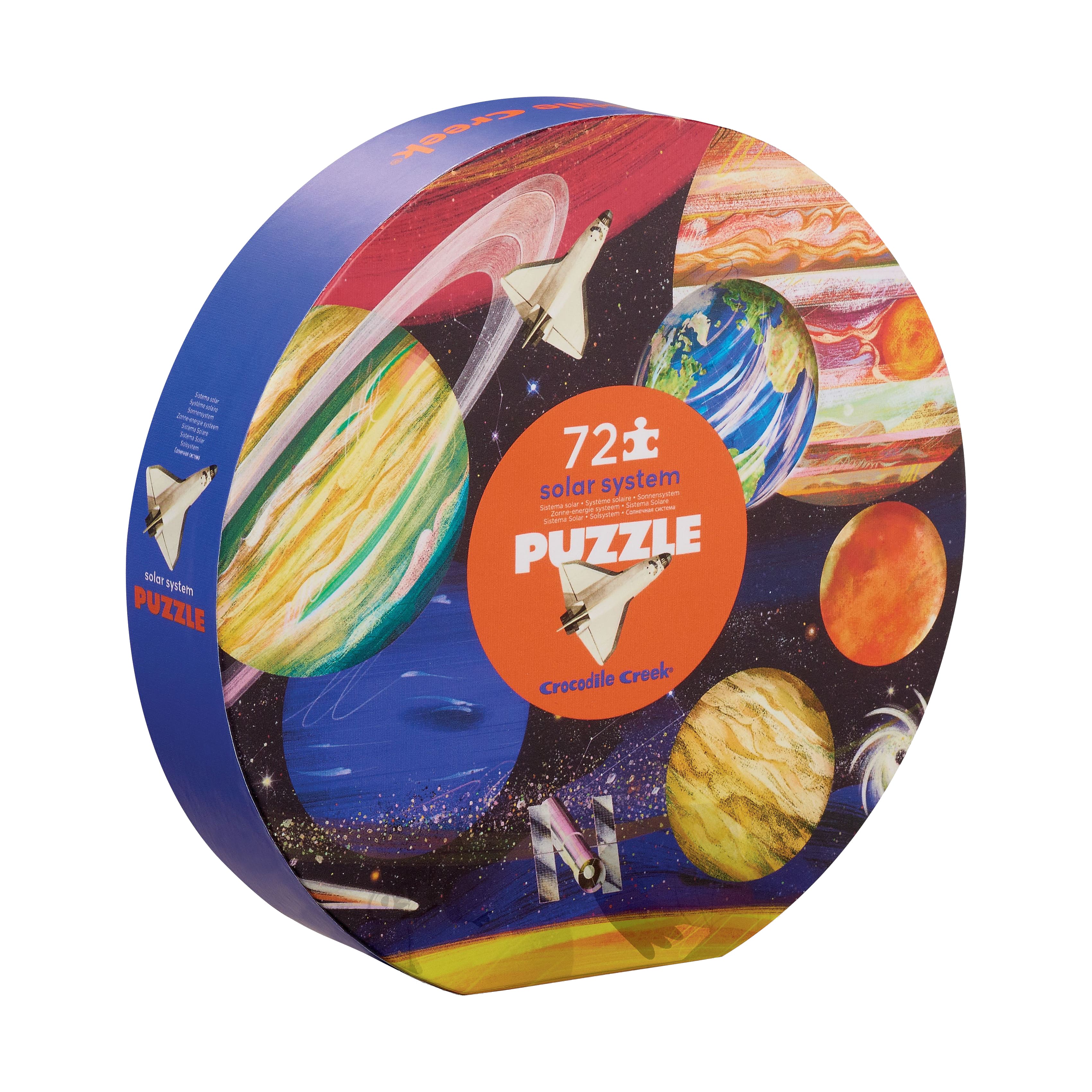 Solar System Round Box Puzzle: 72 Pcs | Michaels