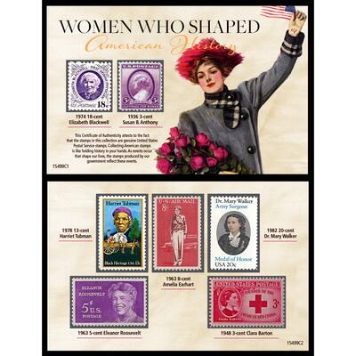 Women Who Shaped American History Postage Stamp Collection | Michaels