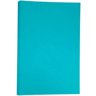 JAM Paper Matte 11" x 17" 24lb. Paper, 100 Sheets, Color: Sea Blue ...
