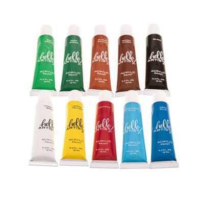 Hello, Artist!™ 10-Color Acrylic Paint Set | Michaels