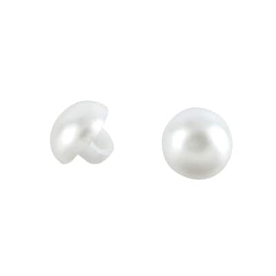 3/8" Faux Pearl Buttons, 4ct. by Loops & Threads® | Michaels