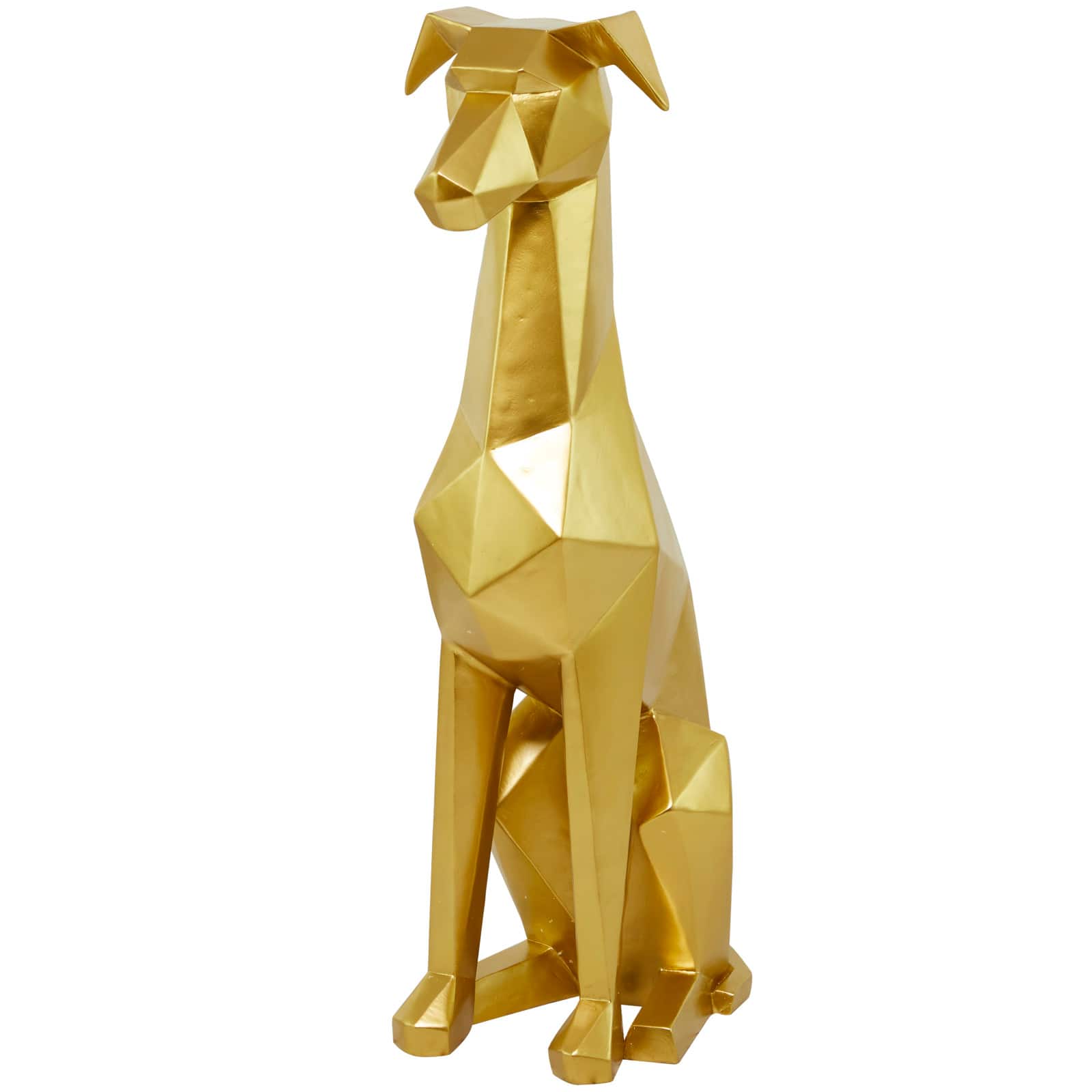 The Novogratz 30" Silver Cubist Dog Sculpture | Michaels