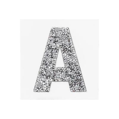 3" Crystal Letter Iron On Patch by Make Market® | Michaels
