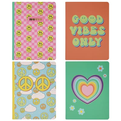 6" x 8" Smiley Notebook Set by Fab Finds | Michaels