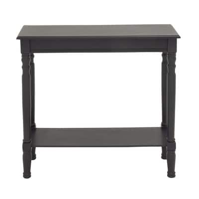 Black Traditional Wood Console Table, 32" x 32" | Michaels