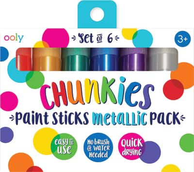 OOLY Chunkies Metallic Paint Sticks, 6ct. | Michaels