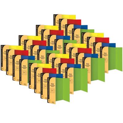 BAZIC Products® 36" x 48" Multicolor Tri-Fold Corrugated Presentation ...
