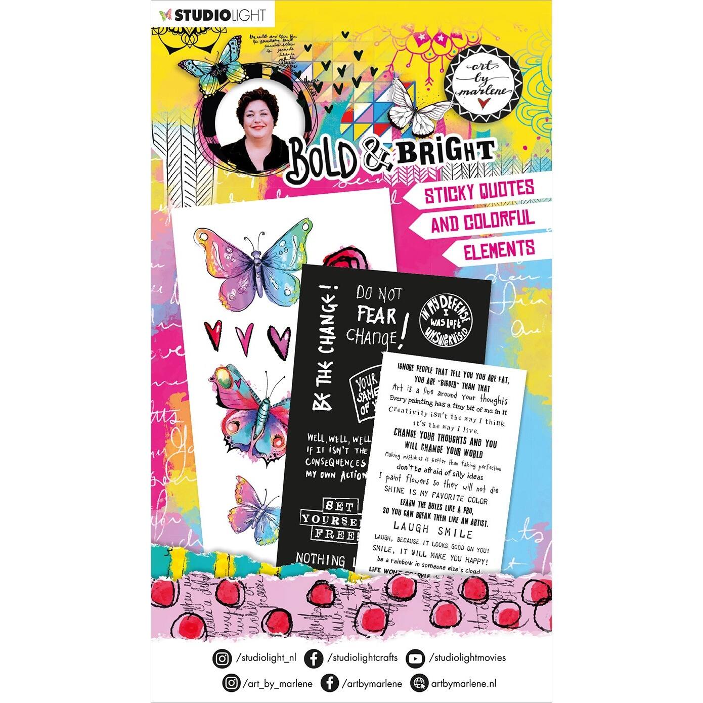 Art By Marlene Nr. 04 Bold & Bright Sticker Book | Michaels