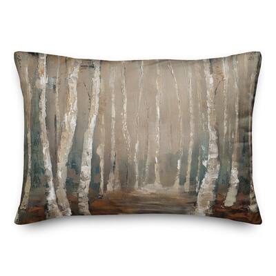 Birch Tree Landscape 20" x 14" Throw Pillow | Michaels