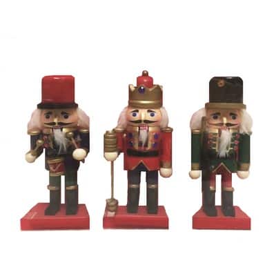 Santa's Workshop 6" Traditional Nutcrackers Set | Michaels