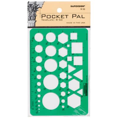 Pickett® RapiDesign® Pocket Pal Inking Template | Michaels