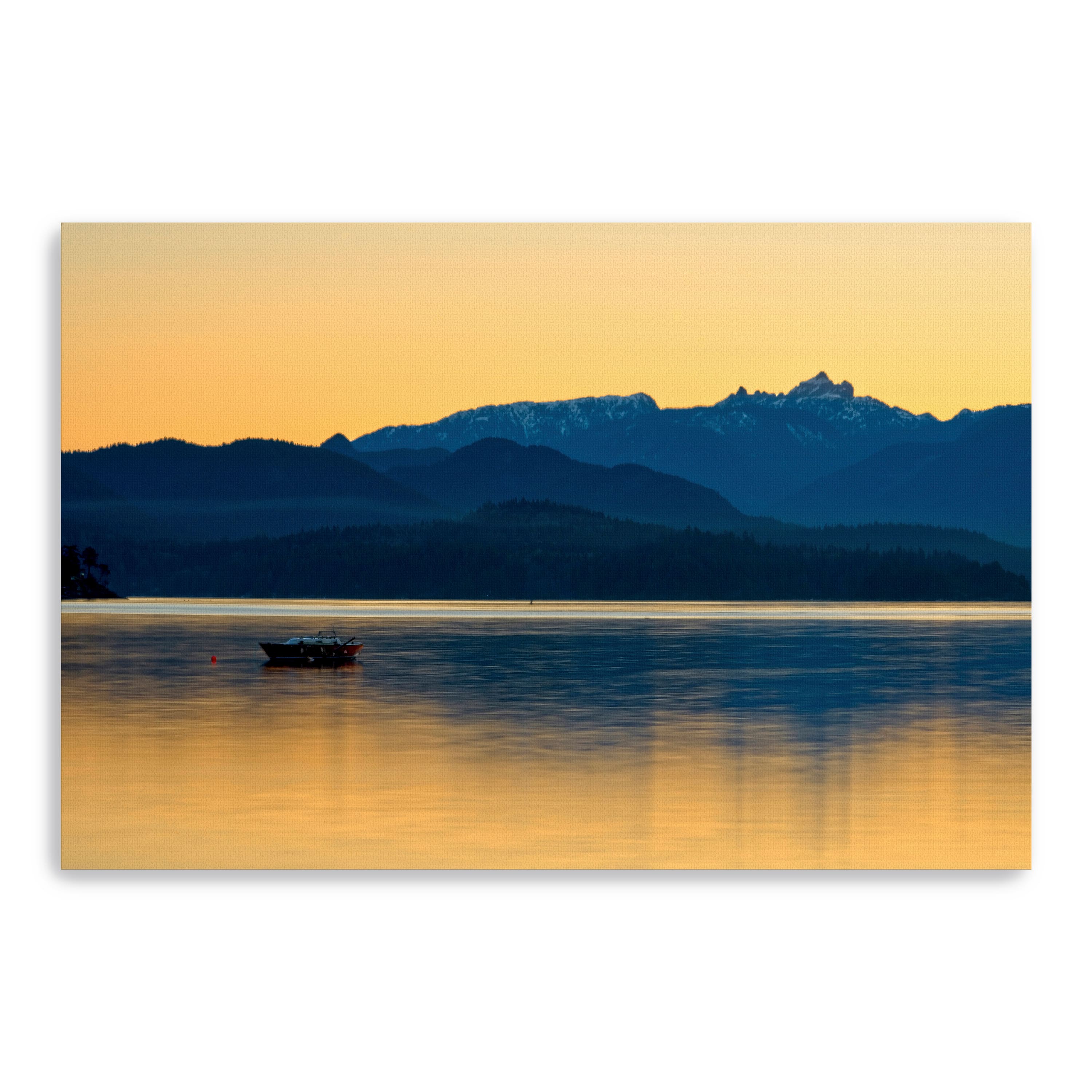 Lumaprints Golden Glow Canvas Wall Art | Michaels