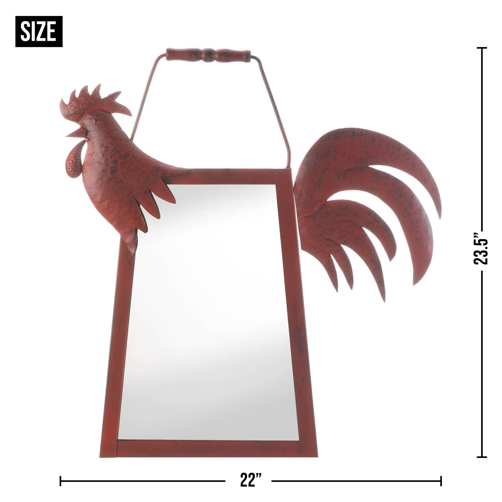 Red Rooster Mirror | Michaels