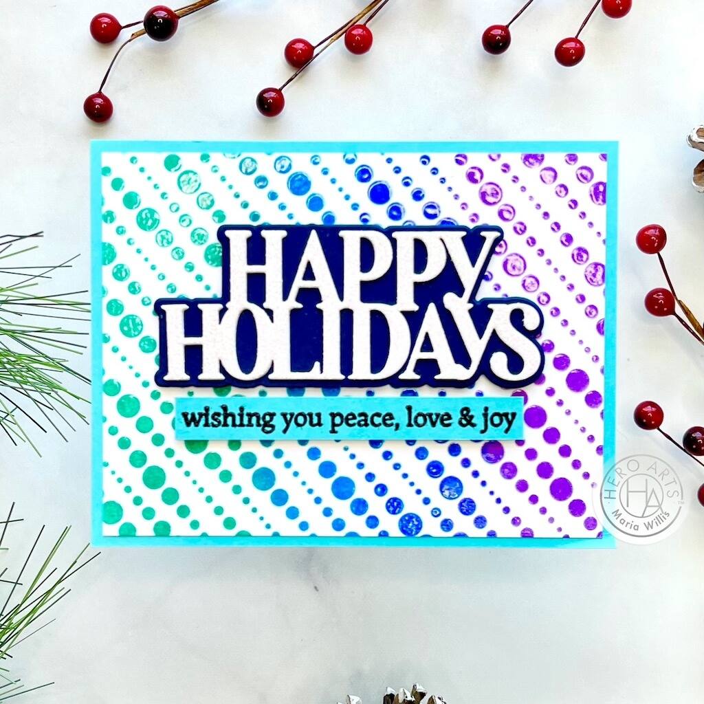 Hero Arts® Bold Prints™ String Dots Background Cling Stamp | Michaels