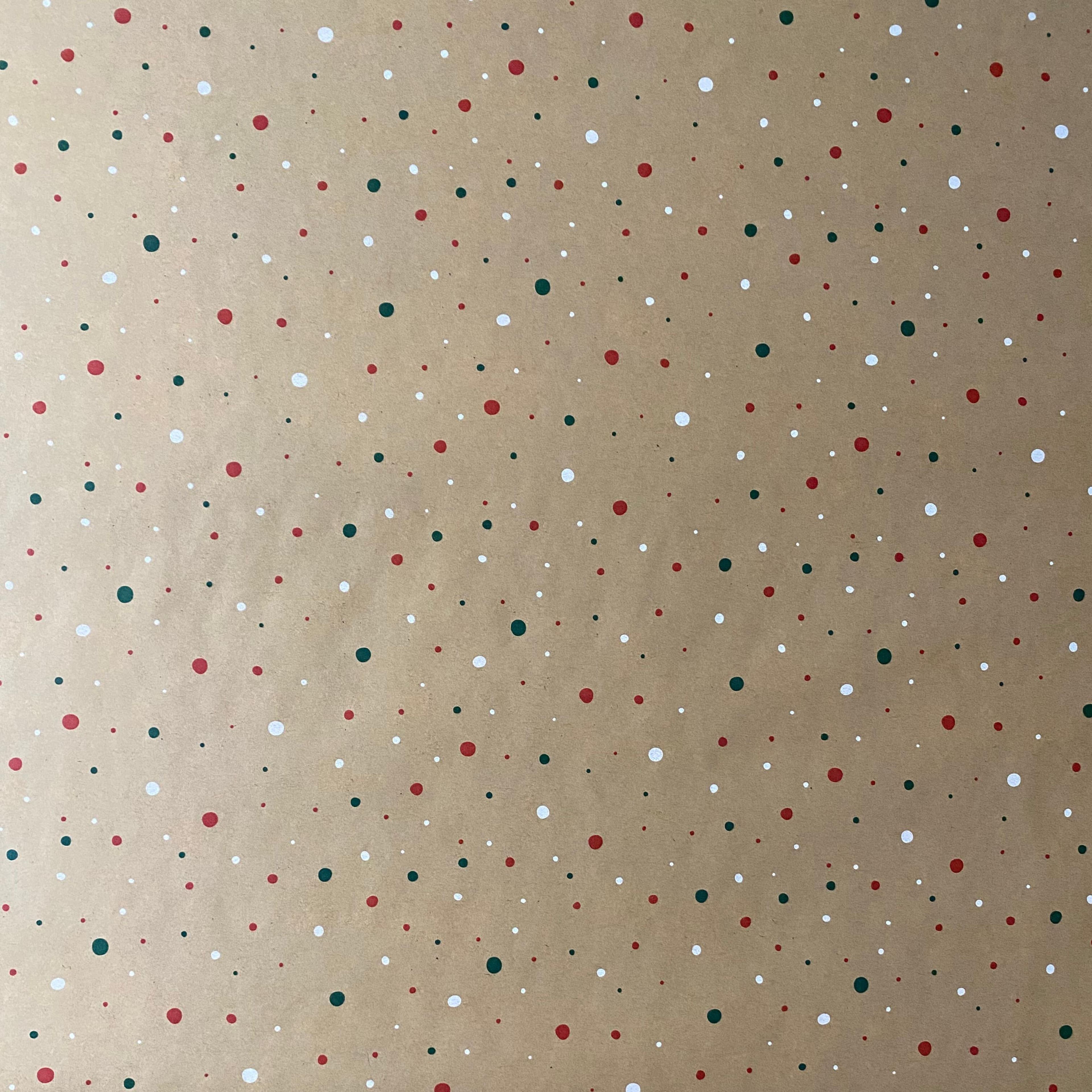 Kraft Scatter Dot Gift Wrap by Celebrate It™ | Michaels