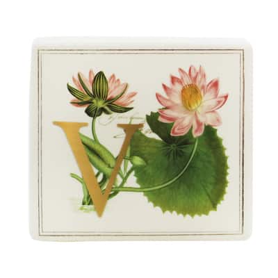 4.5" Lily Monogram Tabletop Block by Ashland® | Michaels