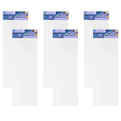 Buy in Bulk - 6 Pack: Level 1 Back Stapled Traditional Canvas by Artist ...