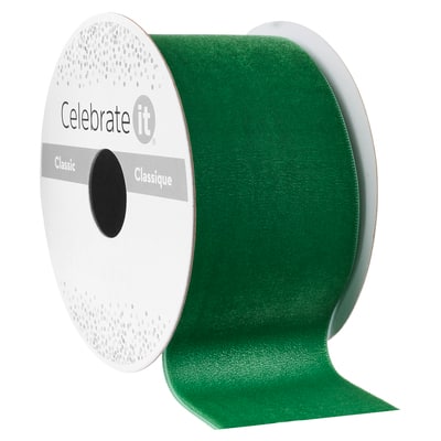 2" x 3yd. Velvet Ribbon by Celebrate It™ Classic | Michaels