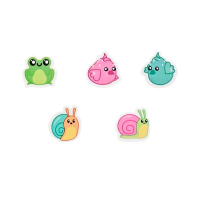 Spring Garden Friend Printed Erasers, 18ct. by Creatology™ | Michaels