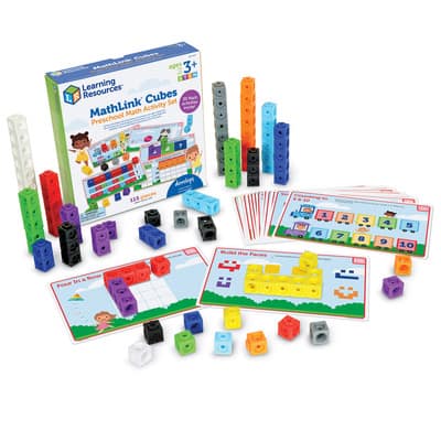 Learning Resources Mathlink Cubes Preschool Math Activity Set | Michaels