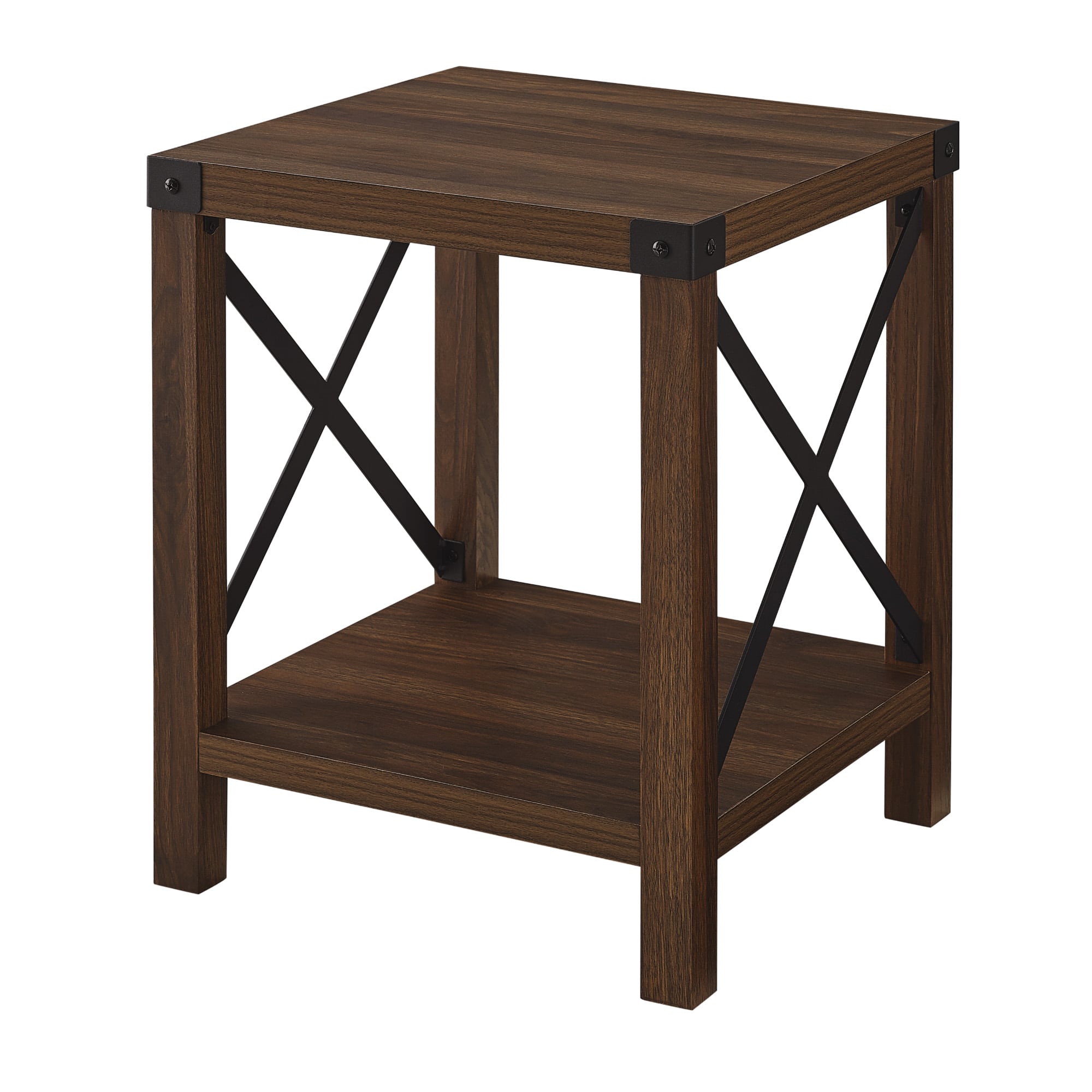 Walker Edison 22" Rustic Wood Side Table | Michaels
