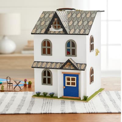 Painted Wood Dollhouse | Projects | Michaels