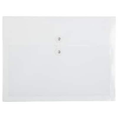 JAM Paper Letter Booklet Plastic Envelopes with Button & String Tie Closure, 12ct. | Michaels