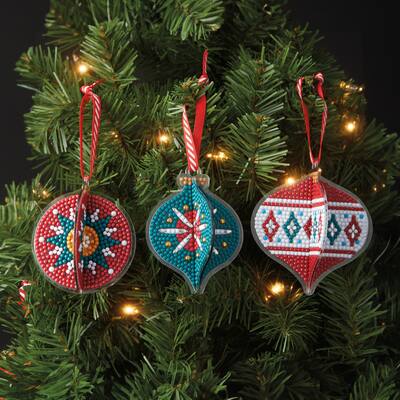 Traditional Ornaments 3D Diamond Art Kit by Make Market® | Michaels