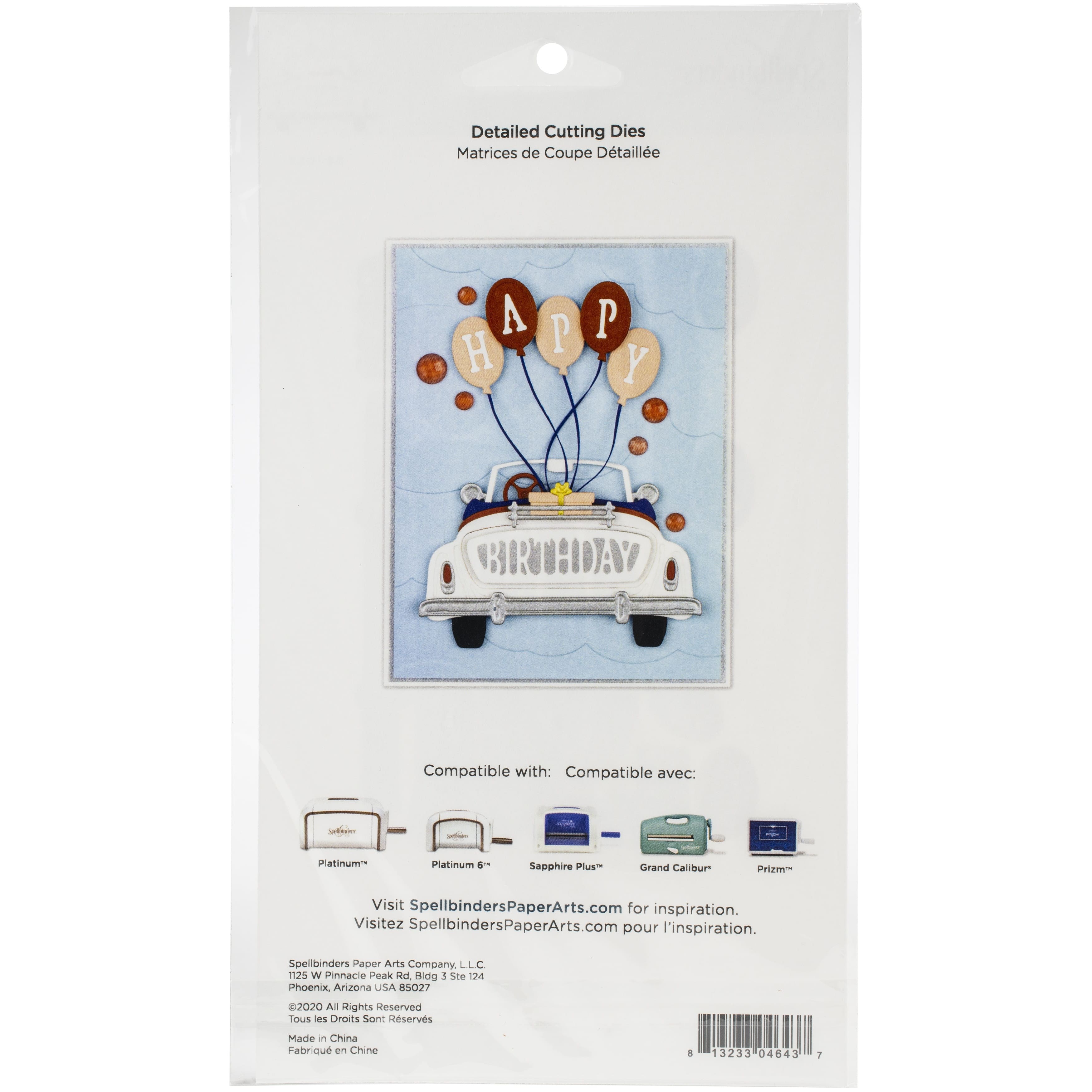 Spellbinders® Sunday Drive Etched Die Set | Michaels