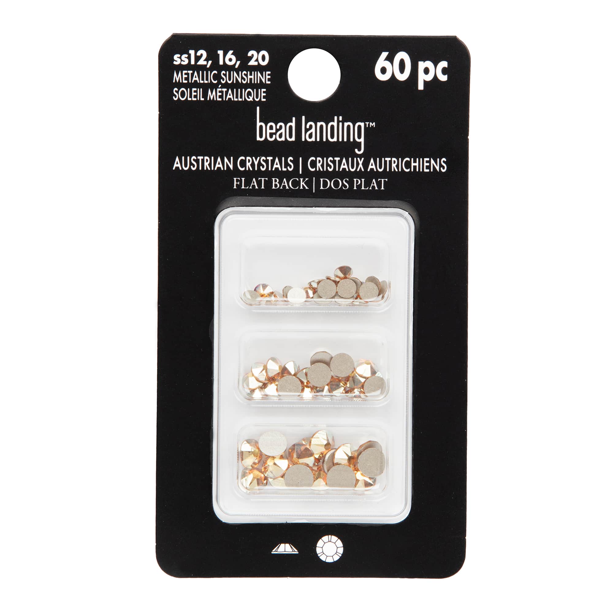 Round Flatback Austrian Crystals Mix by Bead Landing™, 60ct. | Michaels