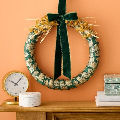 Fall Ribbon Floral Wreath | Projects | Michaels